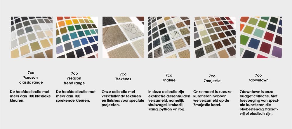 Kunstleer 7co voor meubel, project, marine en automotive toepassingen